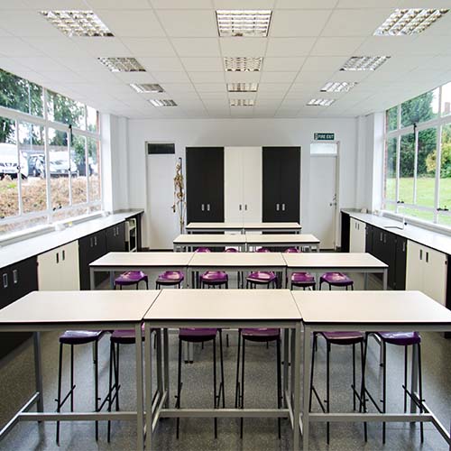 Science laboratory refurbishment - Swanshurst School