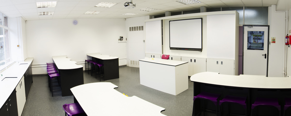 Science laboratory refurbishment - Swanshurst School