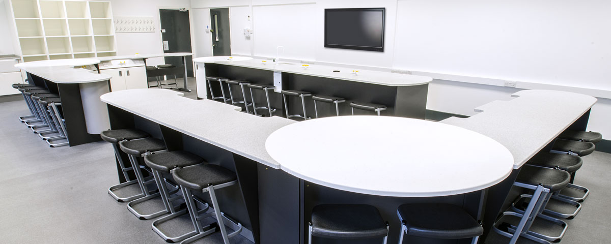 Laboratory refurbishment - Vision West Nottinghamshire College