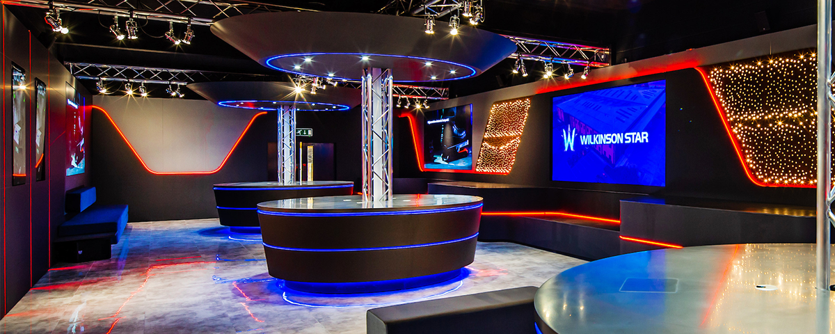 Set Of Interior Showroom