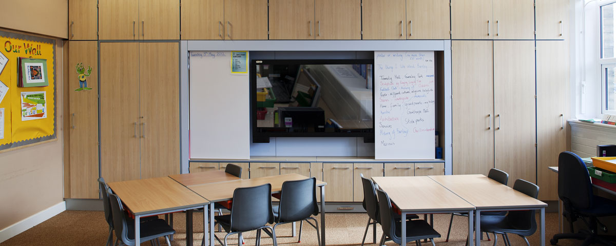 Classroom refurbishment - Hapton Primary School, Lancashire