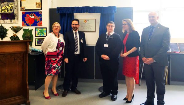 Education Secretary Unveils New Technology Block at Heolddu ...